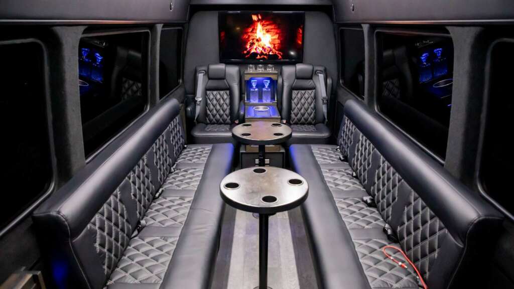 A New Year, a New Limo Van… – Van in Black