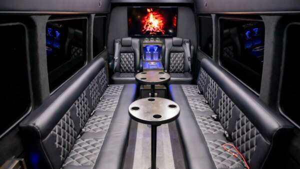 A New Year, a New Limo Van… – Van in Black